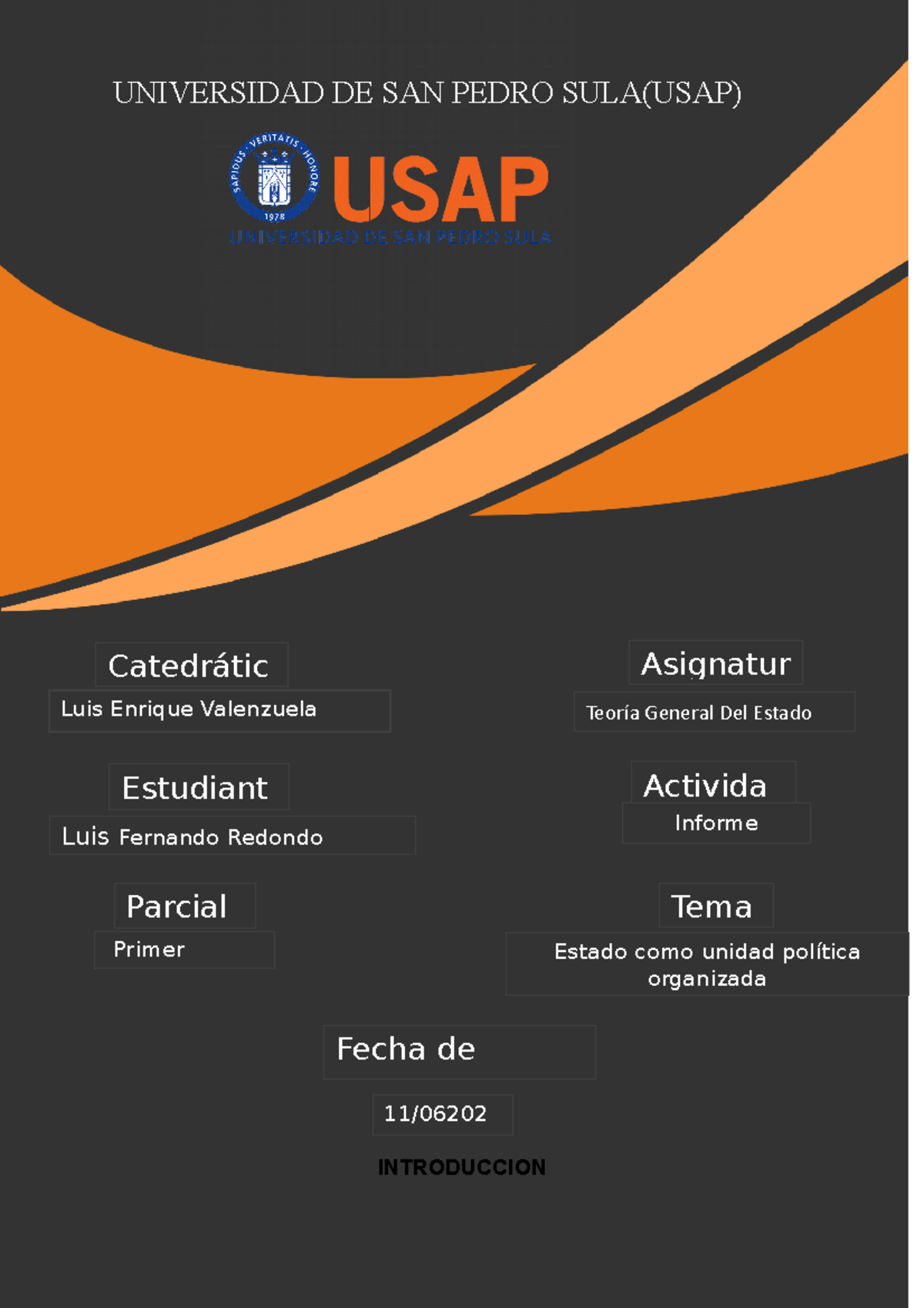 Estado moderno - resumen completo - INTRODUCCION UNIVERSIDAD DE SAN ...