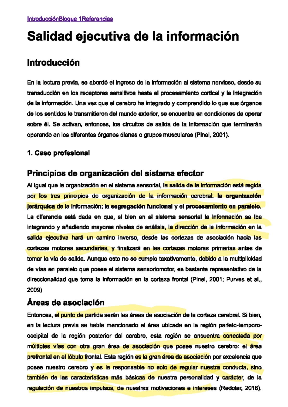 MODULO 3 LECTURA 2 - IntroducciónBloque 1Referencias Salidad ejecutiva ...