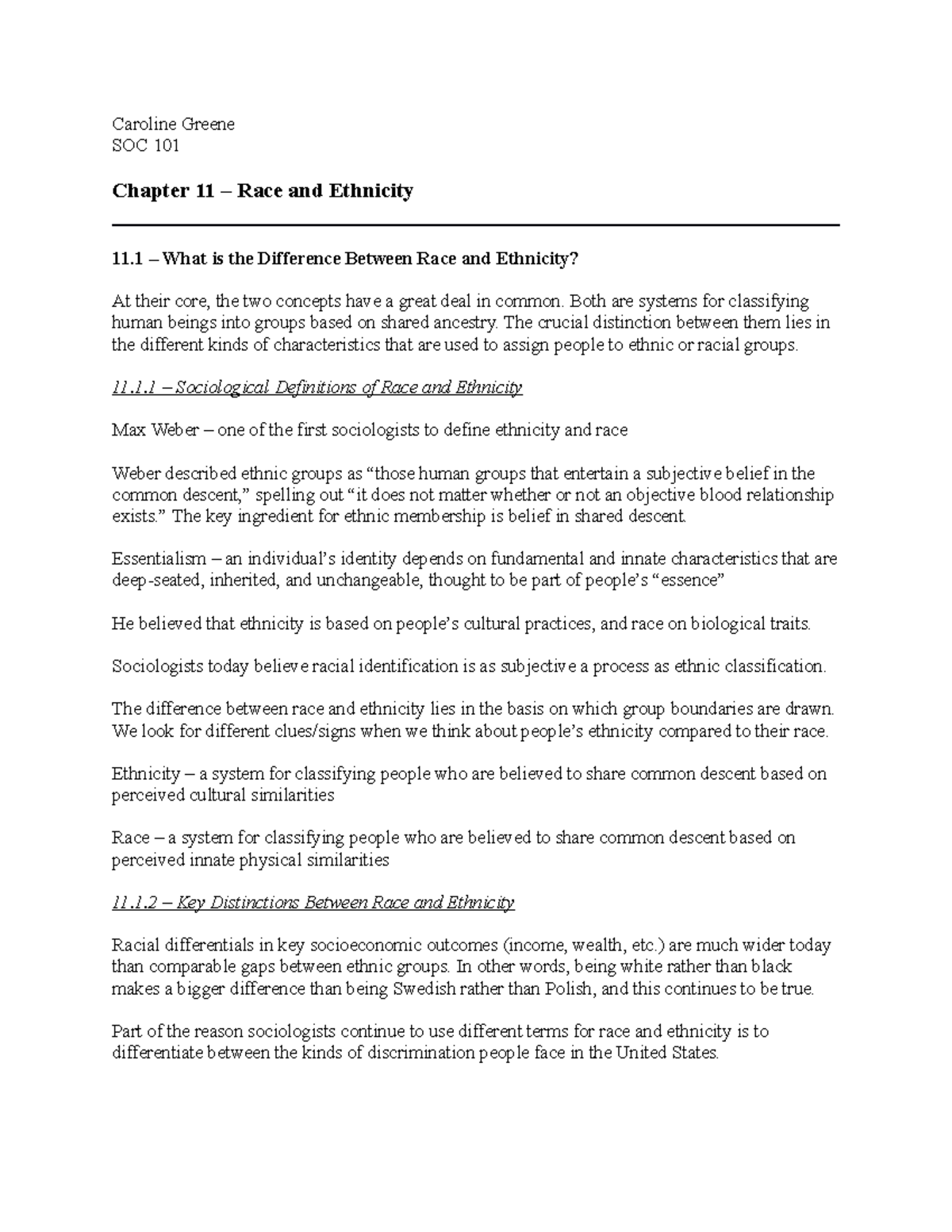 11.1 - What is the Difference Between Race and Ethnicity - Caroline ...