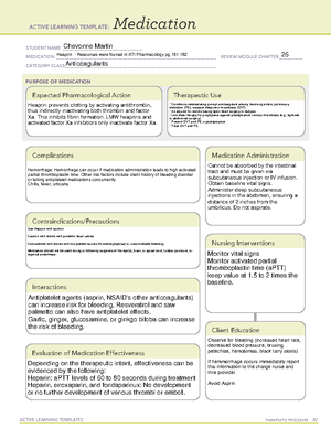 CH 53 client with dyspnea ATI practice template review material and ...