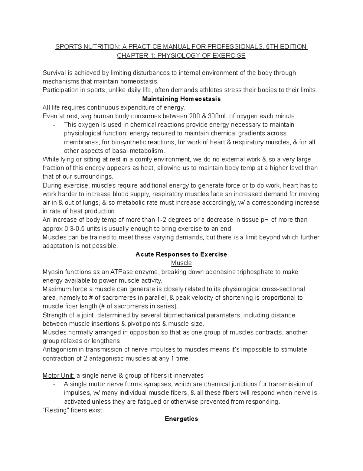 NS425 Notes - Units 1- 10 provided, incorporating essential information ...