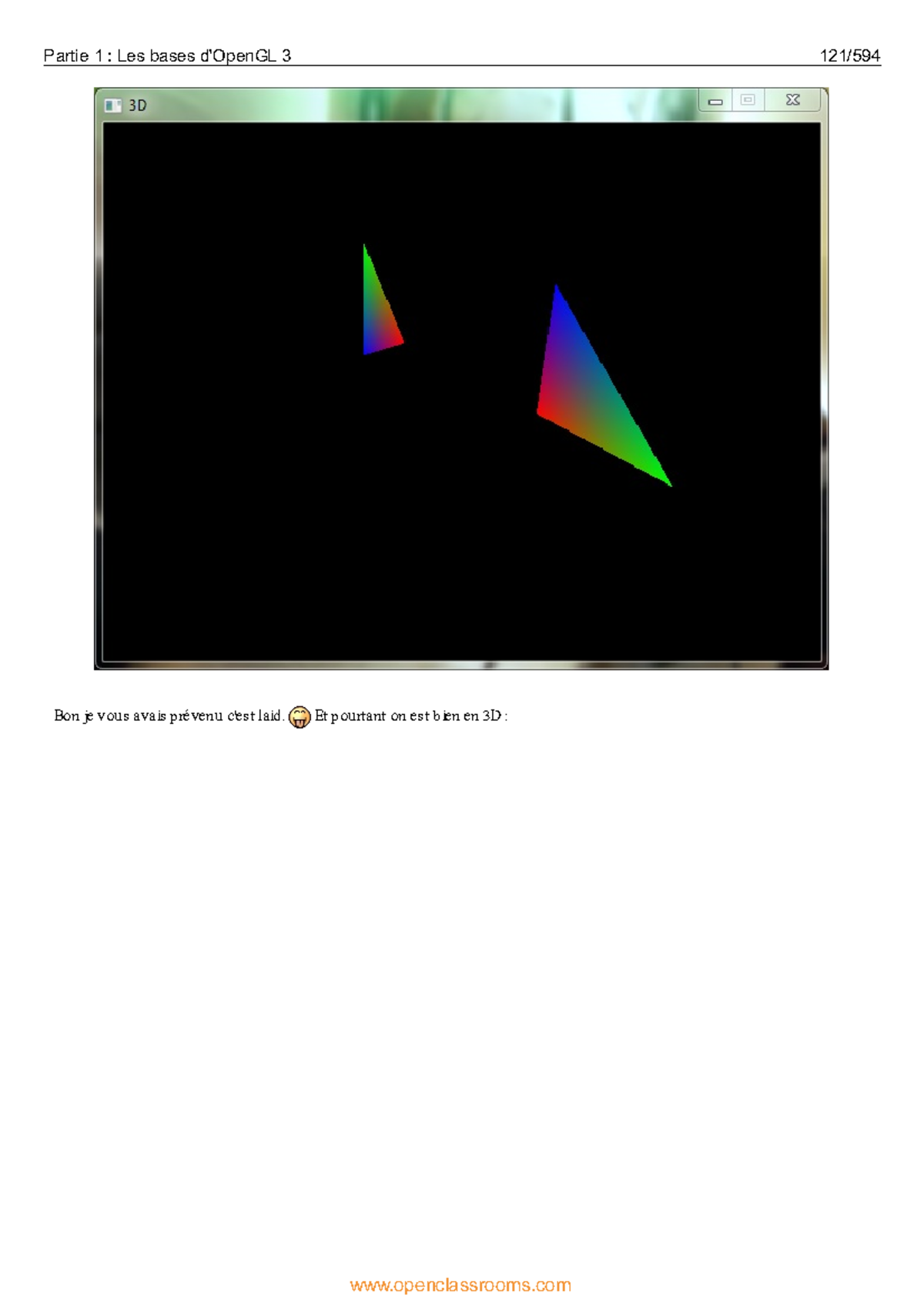 421558 developpez vos applications 3d avec opengl 3 3 121 230 - Bon je vous avais prévenu c'est ...