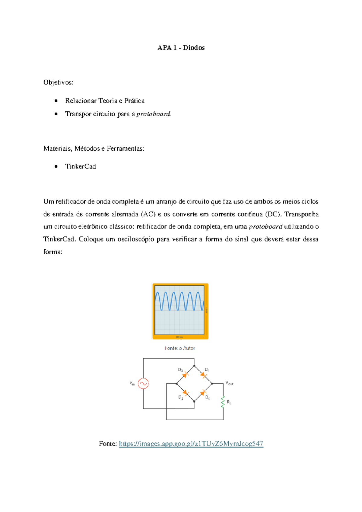 APA - EA - dgtsg ht yhde 6yd6reredy - APA 1 - Diodos Objetivos ...