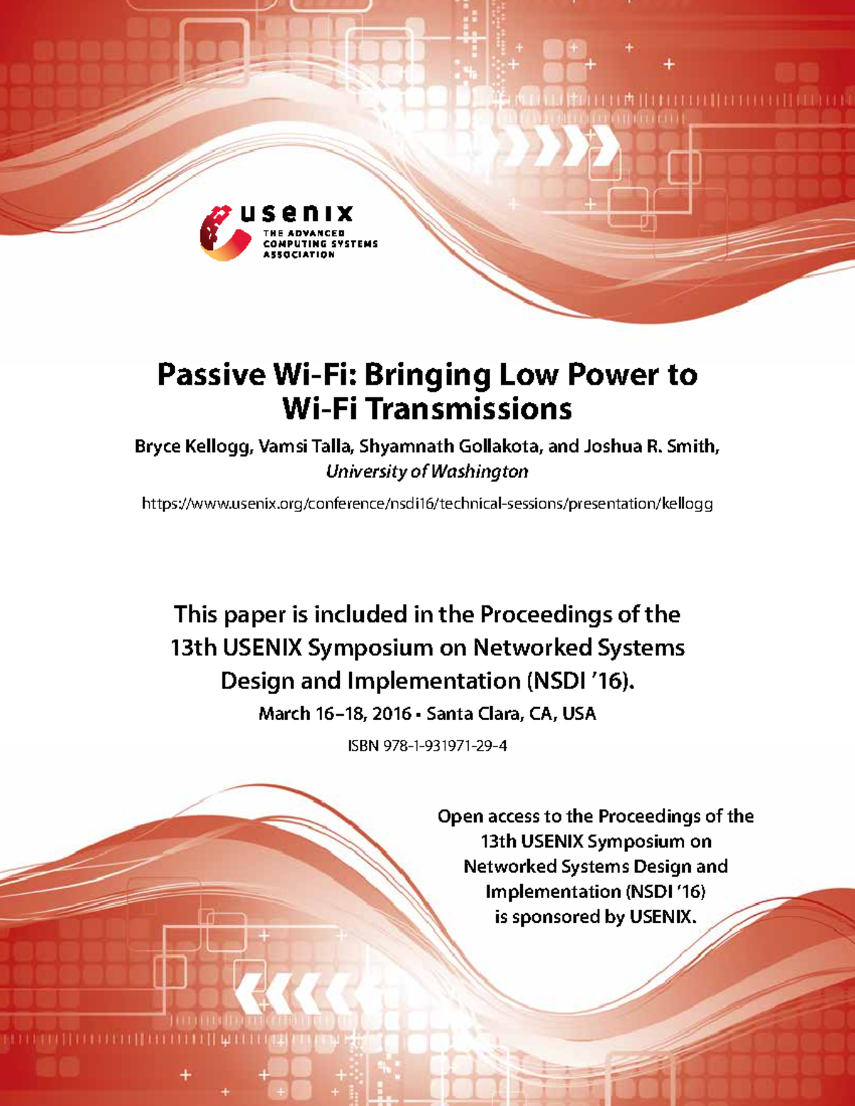 Nsdi16-paper-kellogg - This paper is included in the Proceedings of the ...