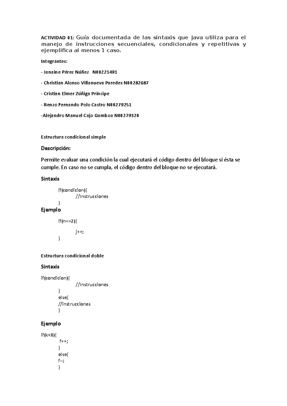 Grupo 04 - T1_Estructura de datos - ACTIVIDAD 01: Guía documentada de ...