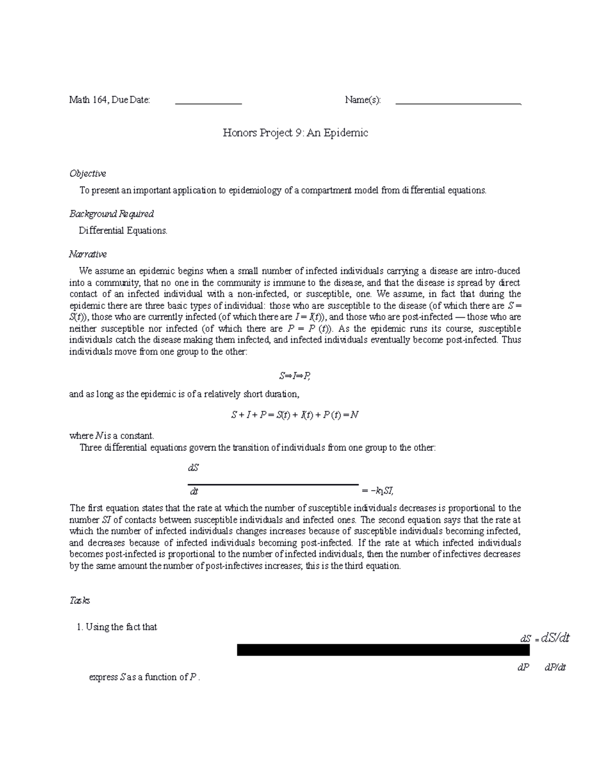 HP09 - Maple Honor Projects - Important files - Jeffrey Watt - Math 164 ...