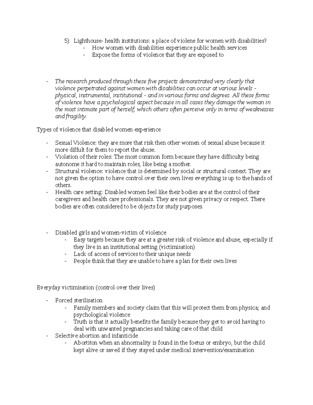 Fem-16 - fem notes 16 - Lighthouse- health institutions: a place of ...