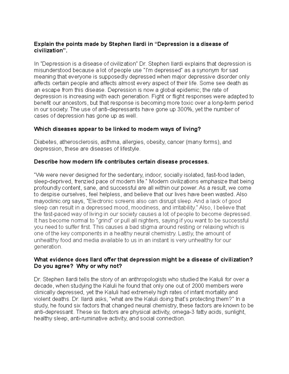 Module 4 discussion - Social Problems assignment - Explain the points ...