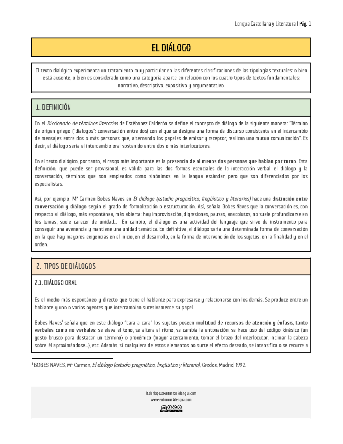 tipología textual Textos dialógico-conversacionales apuntes - Lengua ...