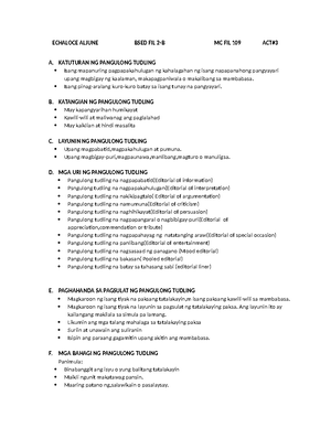 Maikling-Kwento-2 - vghgg - I. PAMAGAT A. Pamagat ng katha at May-Akda ...