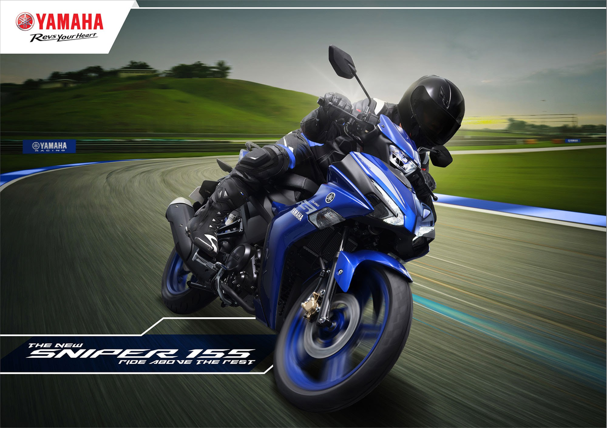 Sniper 155 - Ride - YAMAHA Revs yourHeart C YAMAHA THE NEW 155 PIDE ...