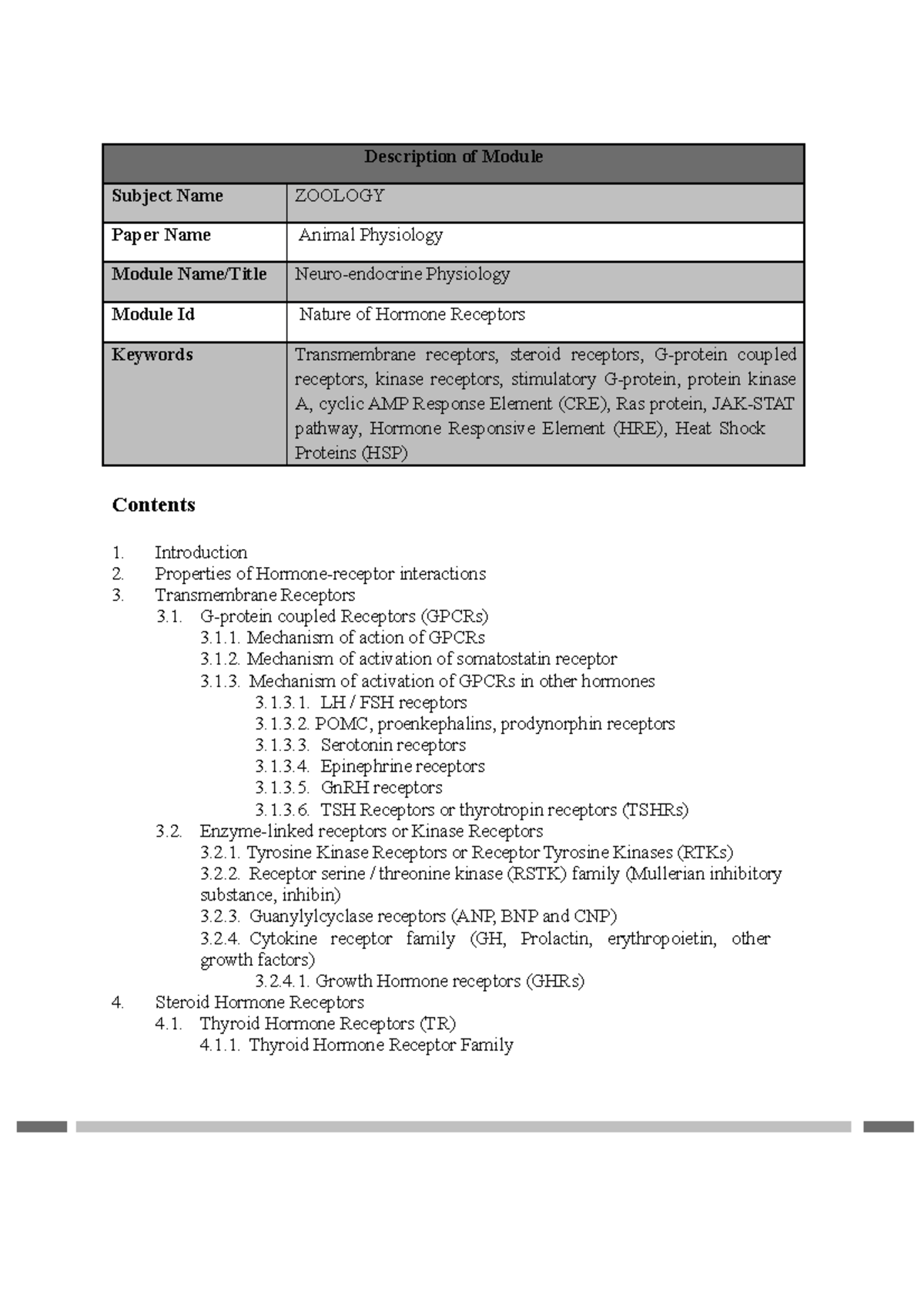Endocrinology-calicut university lecture note - Animal Physiology ...