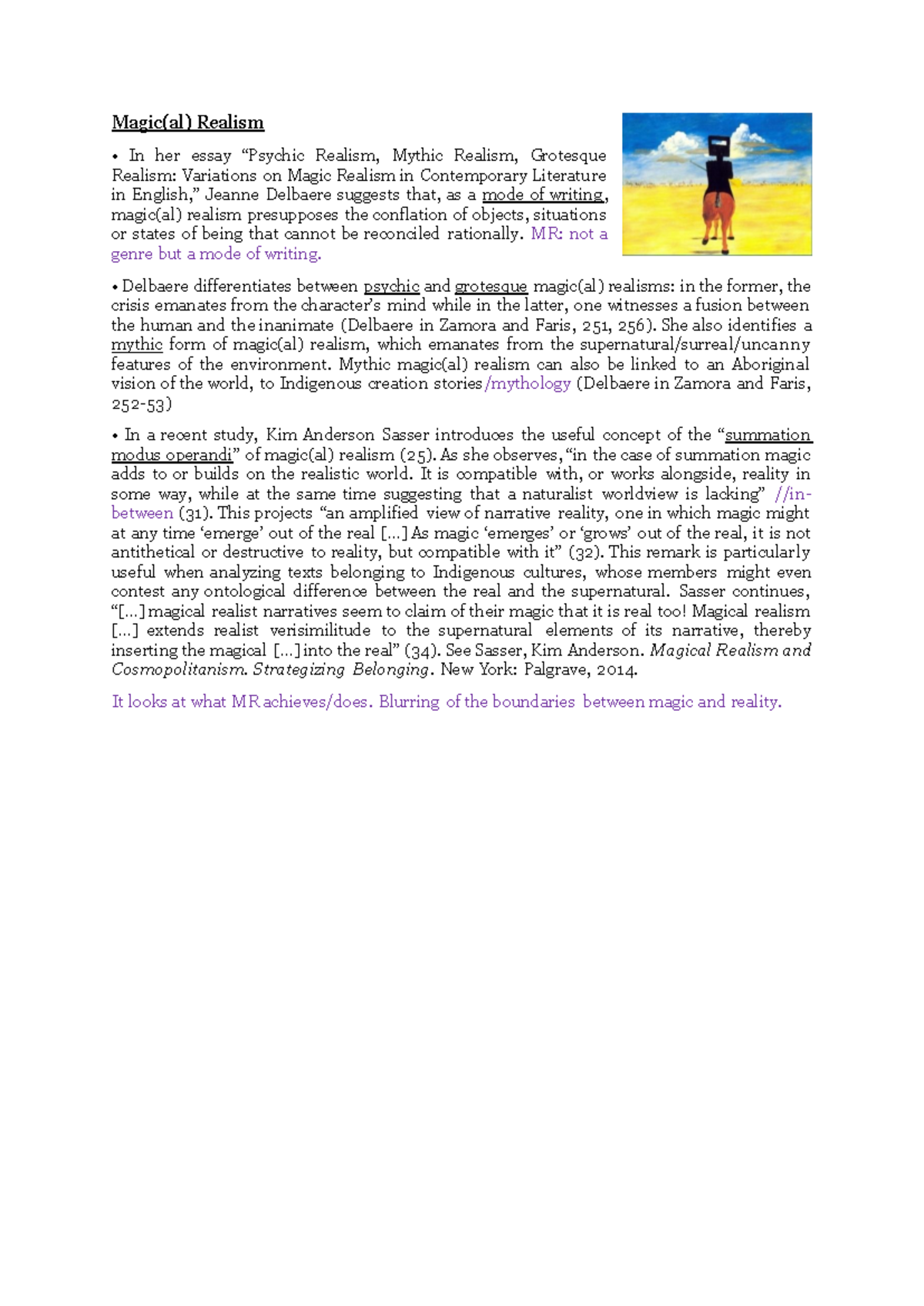 Magic Realism - Introduction to Postcolonial Literature in English PART ...
