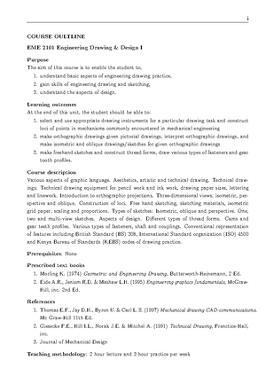 Engineering Drawing Chapter 2 - EMG 1102/EME 1201 ENGINEERING DRAWING ...
