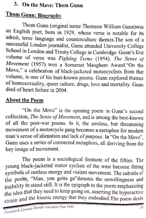 Ma english 20th century upto 1940 - TWENTIETH CENTURY BRITISH ...