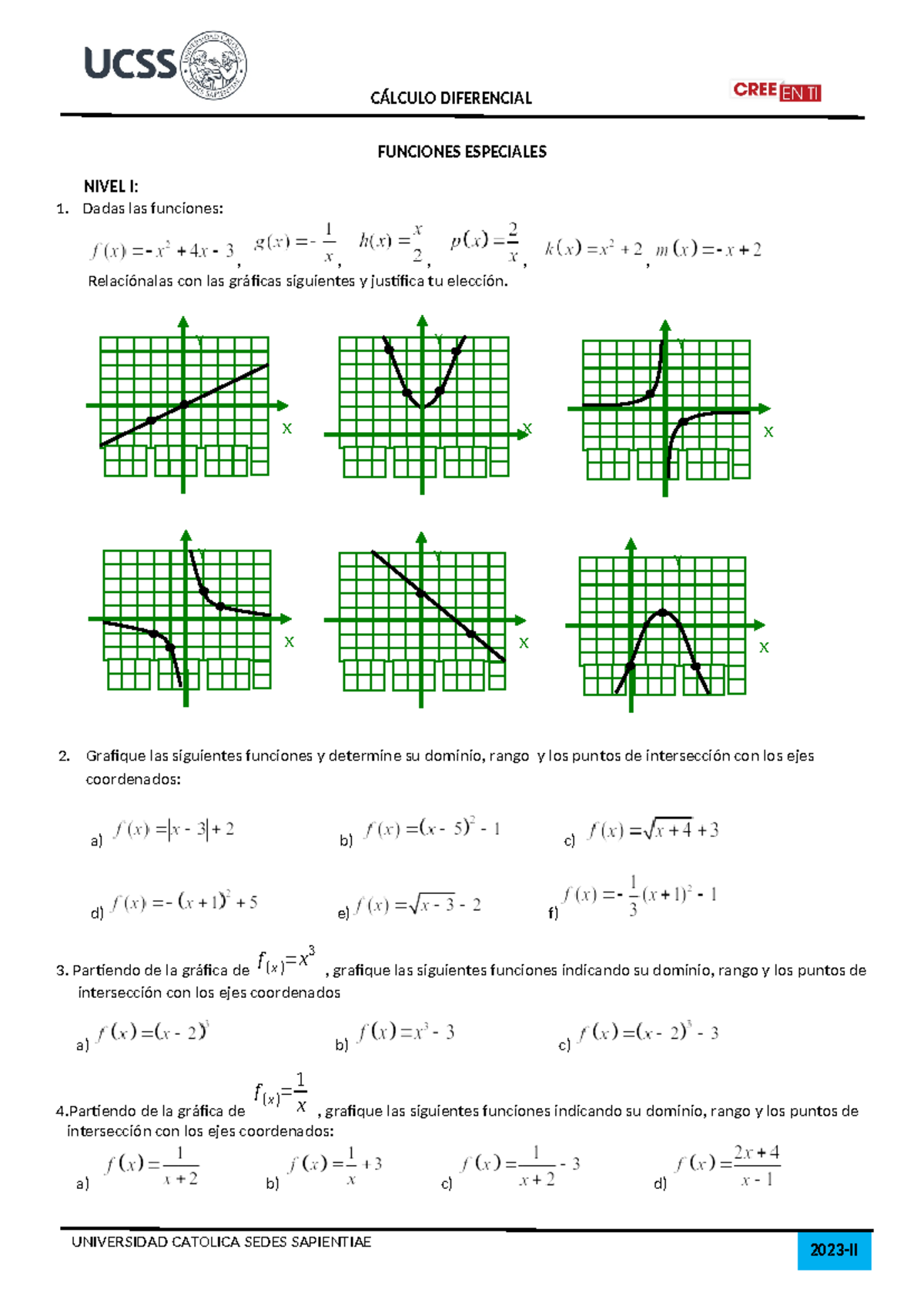 HT-TEMA 2- Funciones Especiales- Técnicas DE Graficación - CÁLCULO ...
