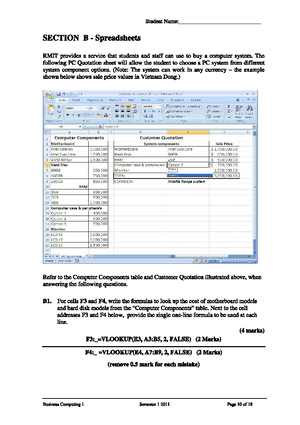 Sample/practice Exam 2015, Questions - Database Test: Access Guidelines ...