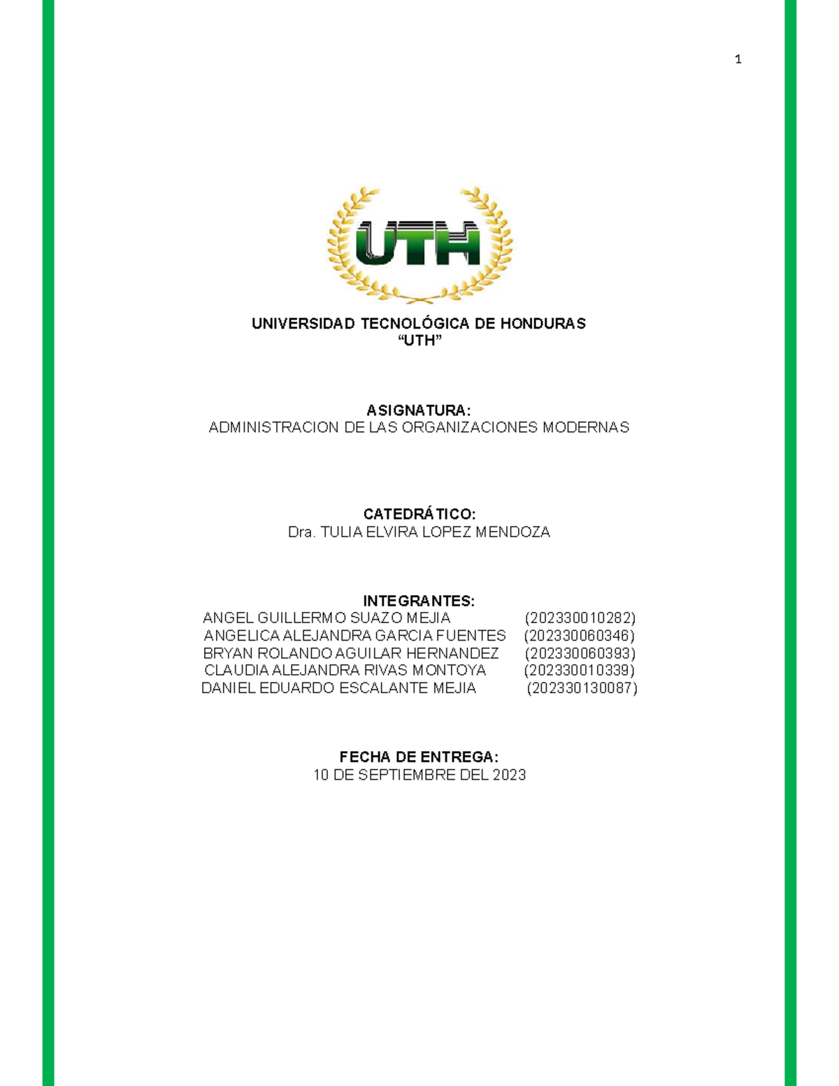Proyecto Final - Resumen Contabilidad General - UNIVERSIDAD TECNOLÓGICA ...