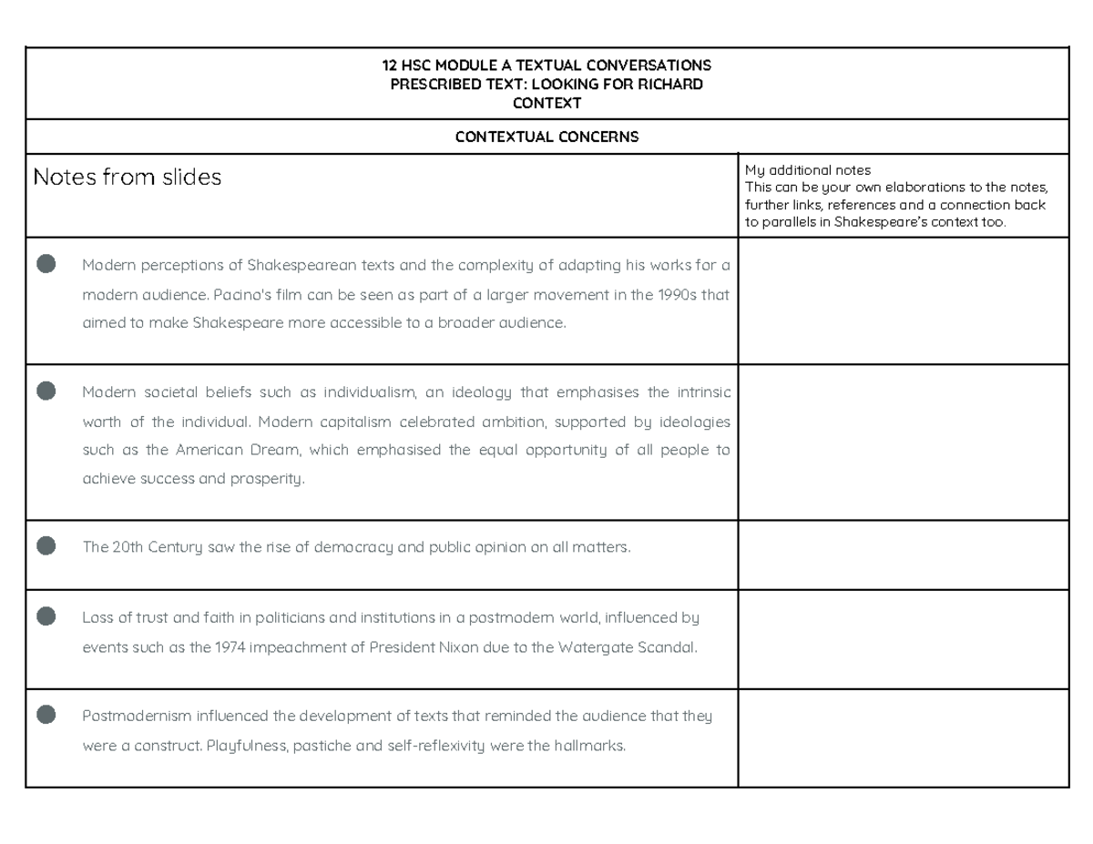 Pacino Context- Module A - 12 HSC MODULE A TEXTUAL CONVERSATIONS ...