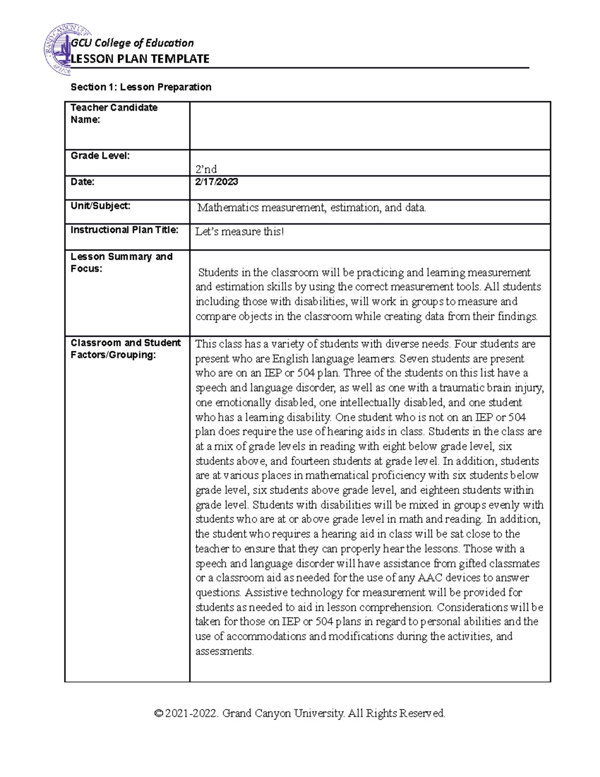Augmentative and Alternative Communication Devices - LESSON PLAN ...