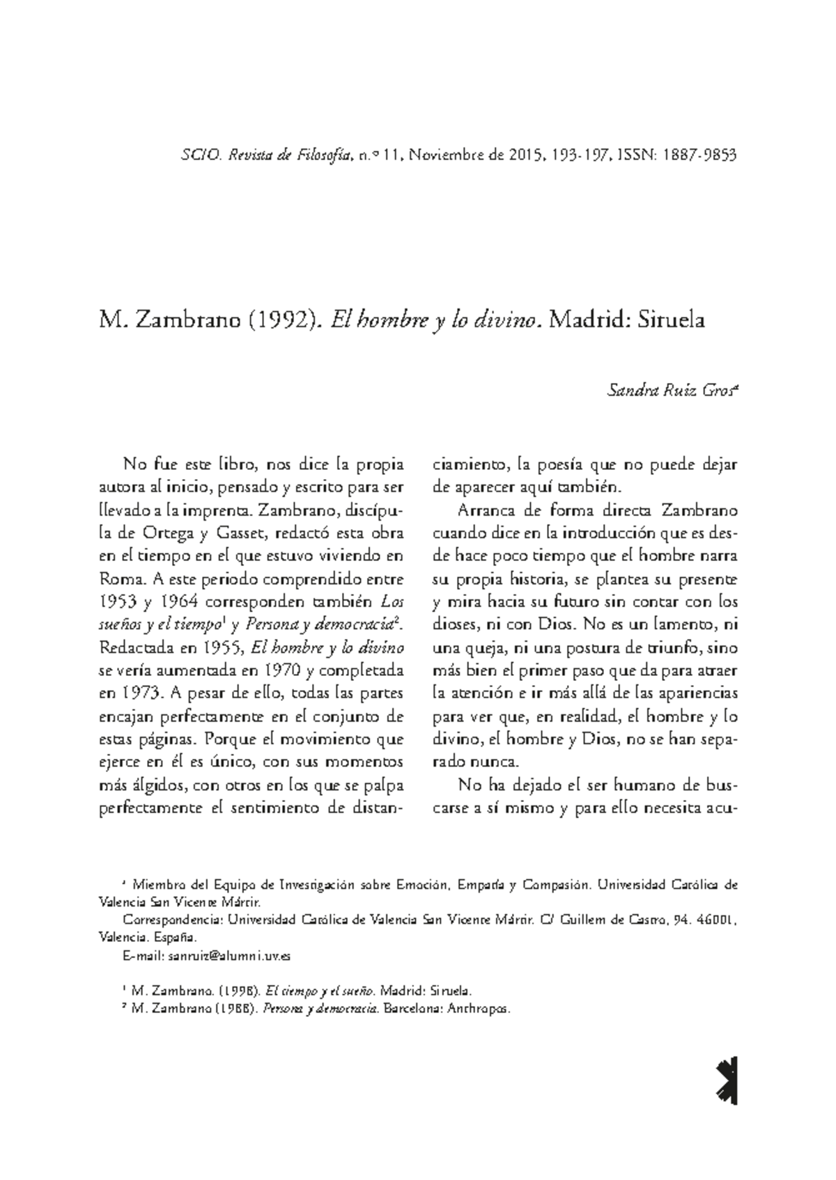 Dialnet-MZambrano 1992El Hombre YLo Divino Madrid Siruela-5297400 ...