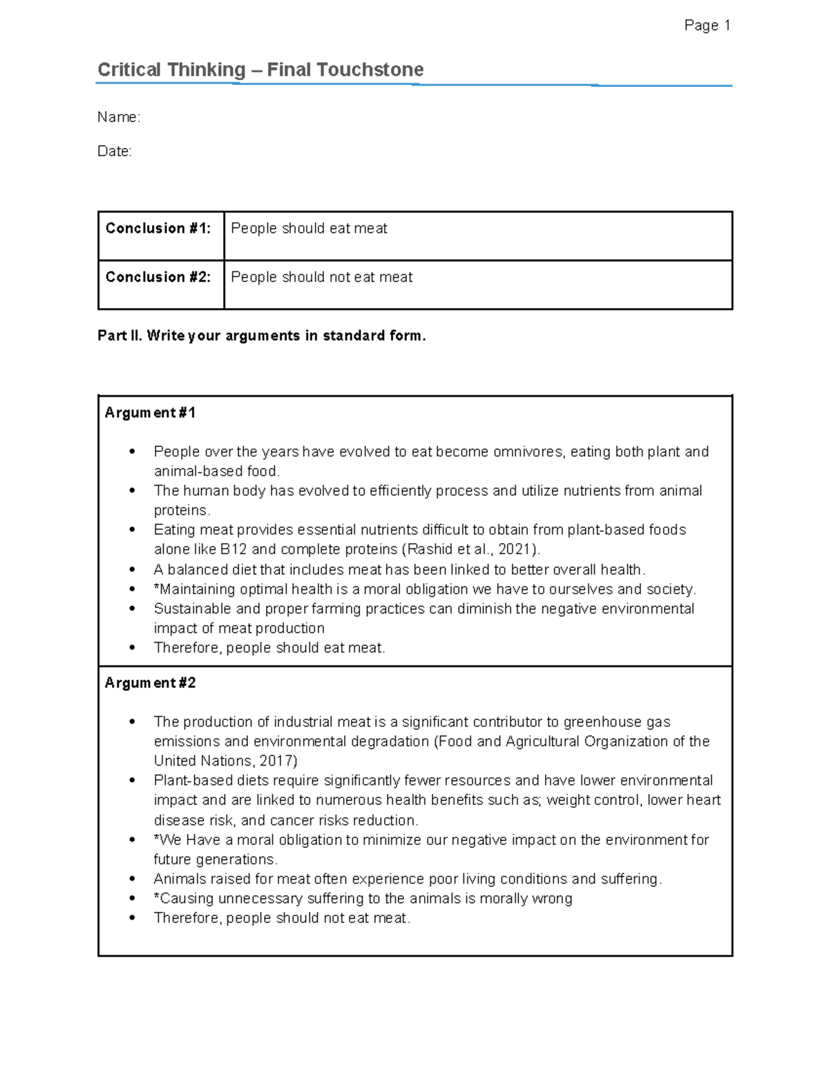 Write a Personal Code of Ethics for your business model - Critical ...