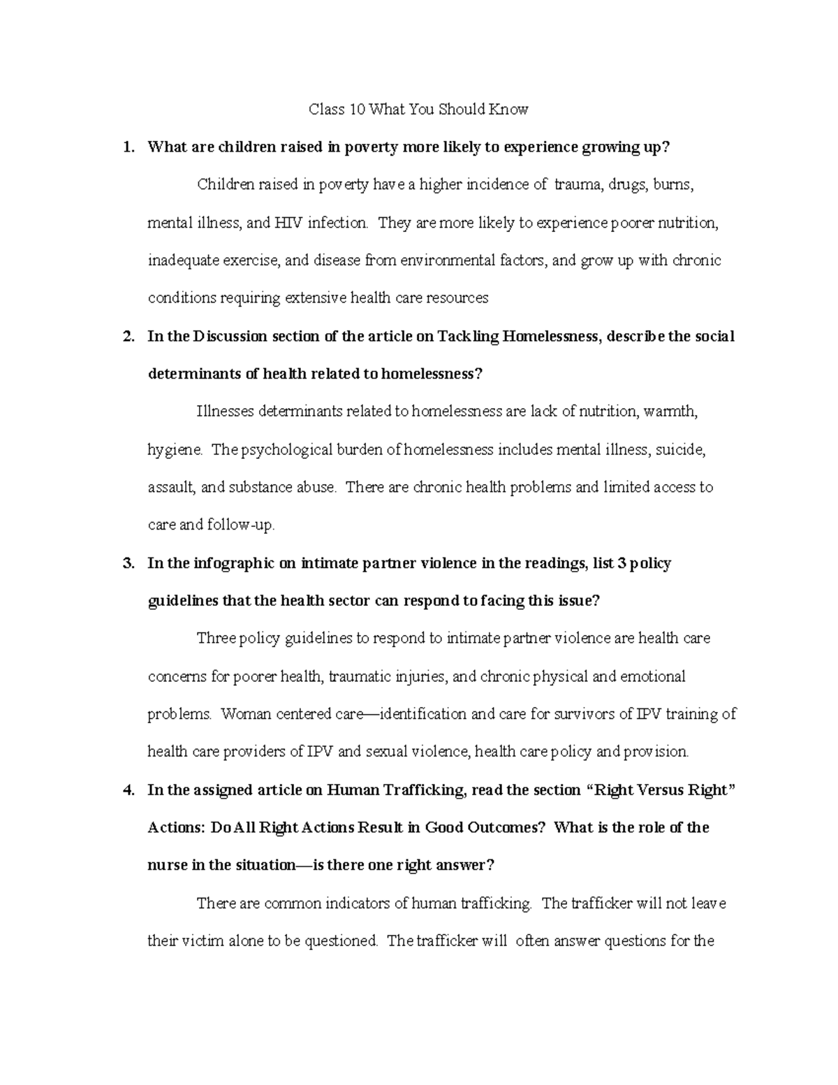 Class 10 WYSK Review Questions Class 10 What You Should Know 1 class-10-wysk-review-questions-class-10-what-you-should-know-1
