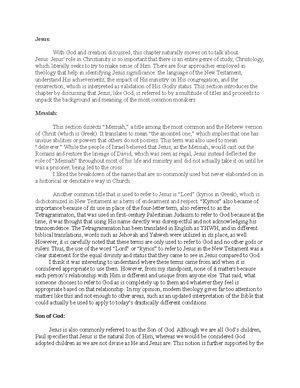 Nostra aetate - Summary Theology: the basics - Introduction: As a text ...