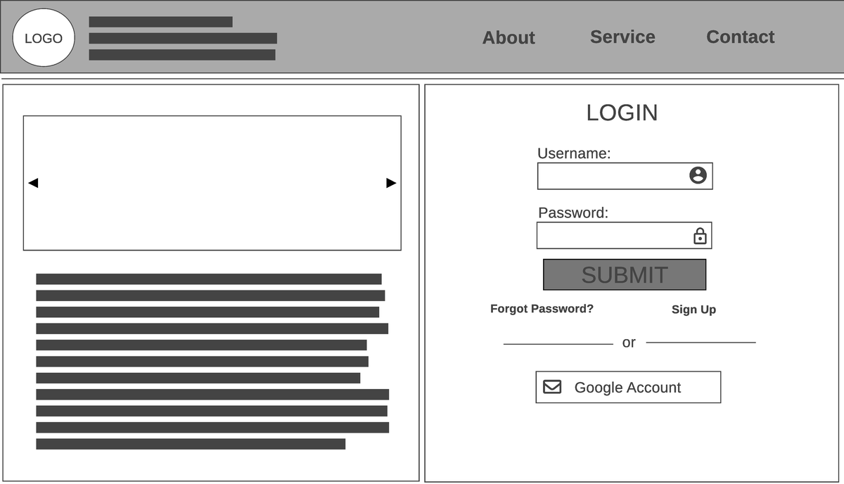 Reservation Management System Wireframe - Bachelor of Science in ...