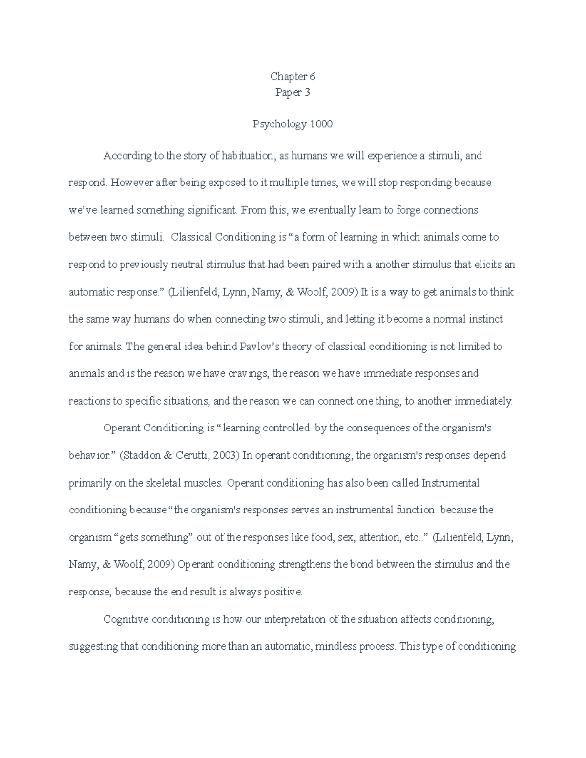 Paper 3 - Don't remember professor's name- There are three essays in ...