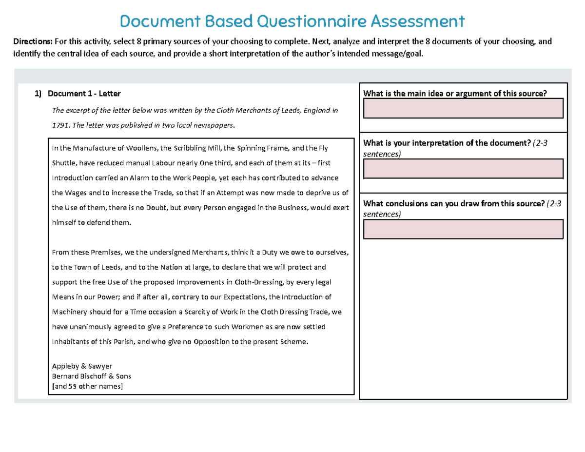 JD TAT2 Task 2 Assessment - Supplemental Material 4 - Directions: For ...