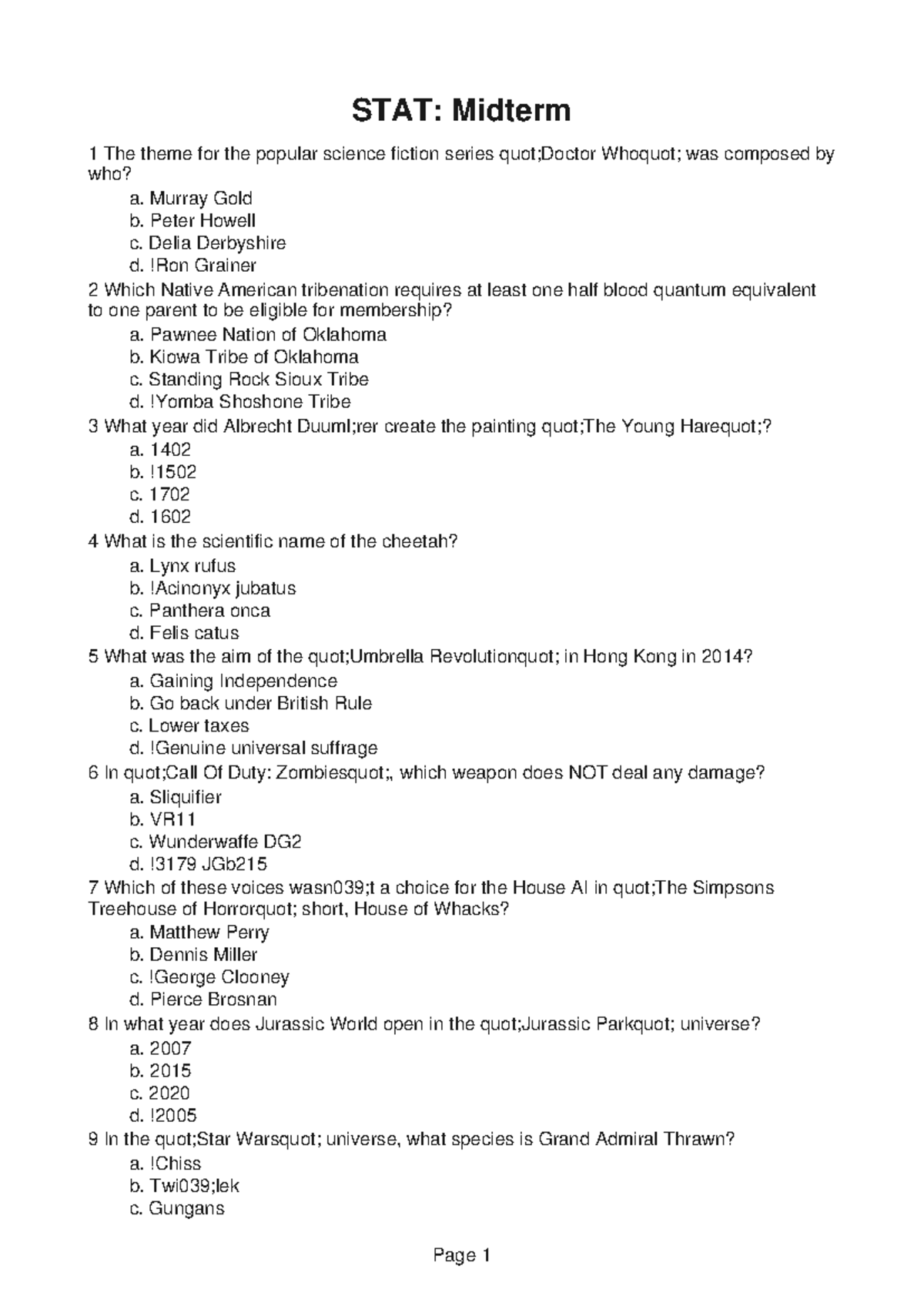 STAT162 Image 2 - Statistics is a branch of mathematics that deals with ...