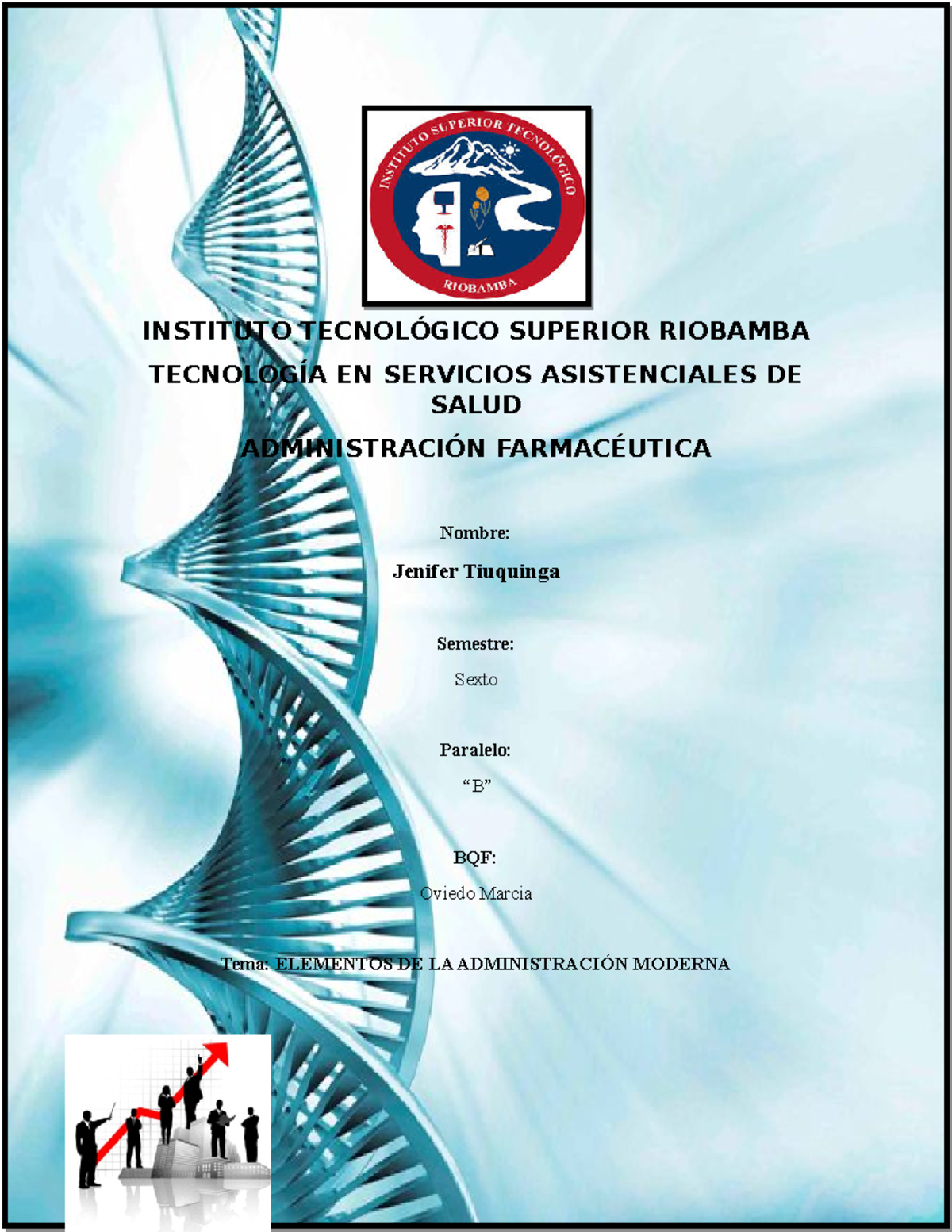 Instituto Tecnológico Superior Riobamba - INSTITUTO TECNOLÓGICO ...