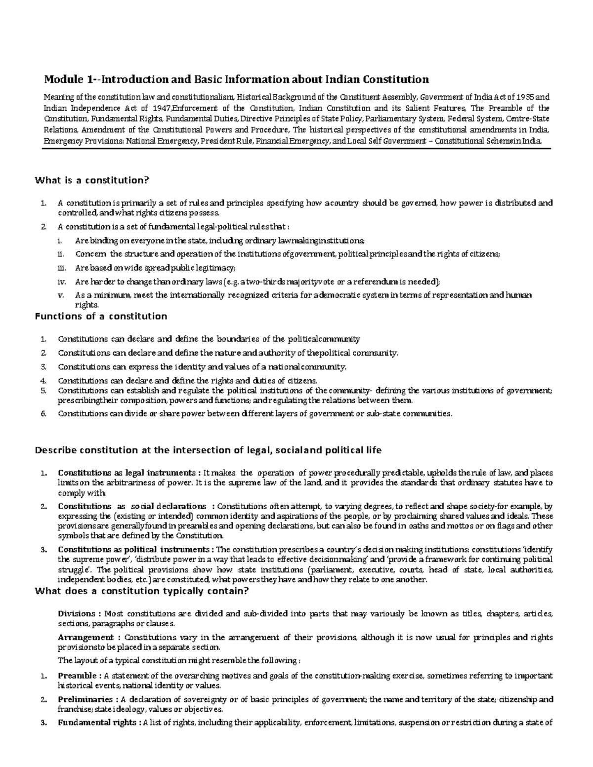 NEW COI UNIT1 - Module 1-Introduction and Basic Information about ...