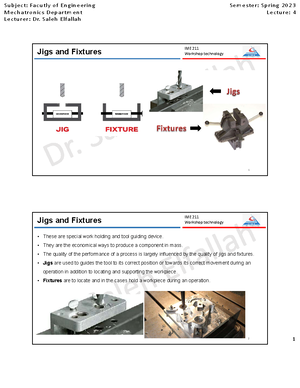Mechanical Workshop Report - ABSTRACT The purpose of this report is to ...