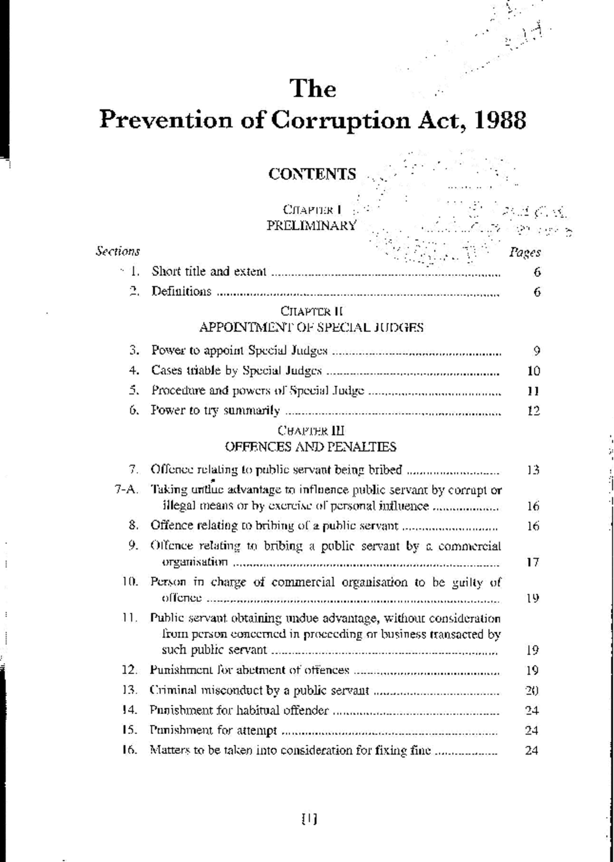 Prevention of Corruption Act, 1988 - Short title and extent 6 2 ...