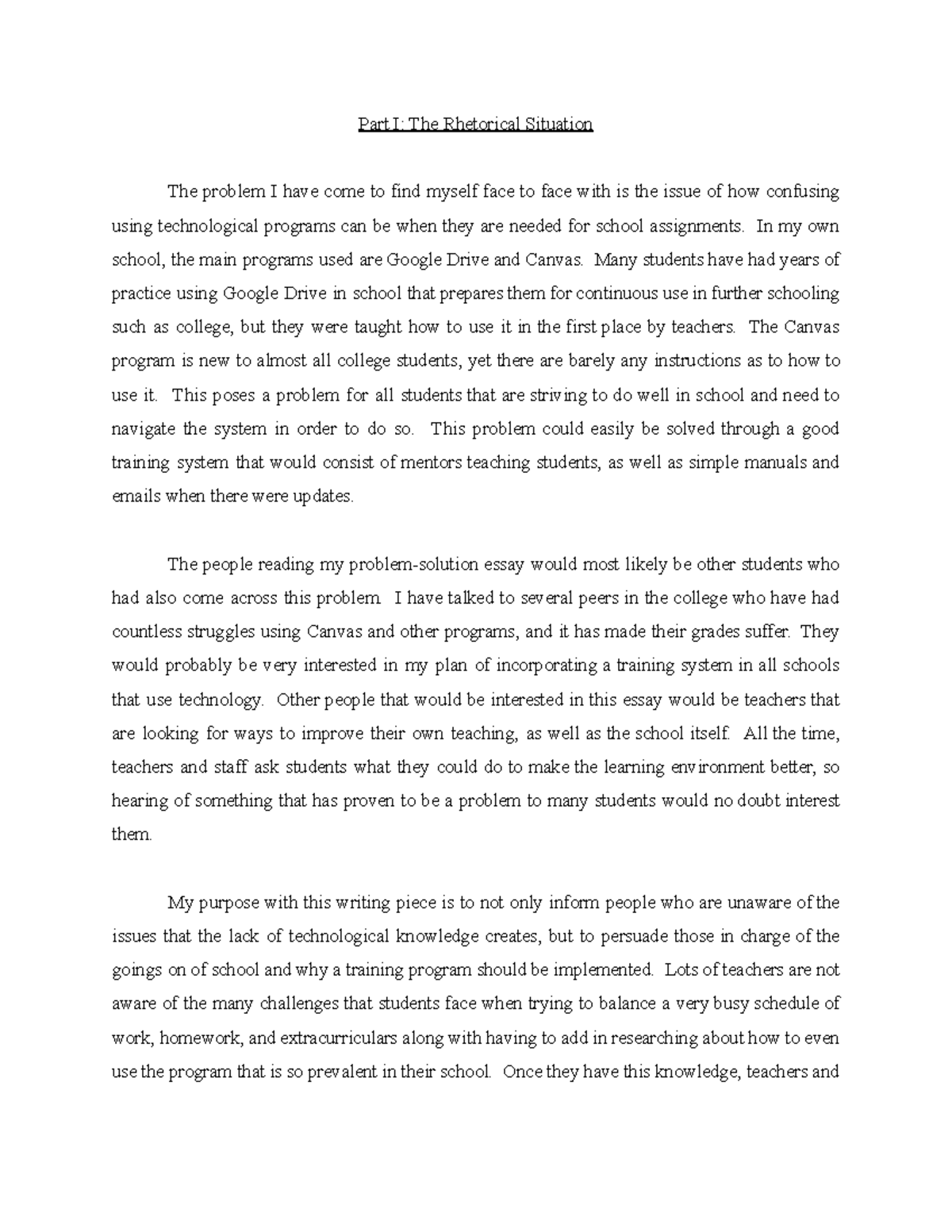 English- Counter Argument Refutation Letter - Part I: The Rhetorical ...