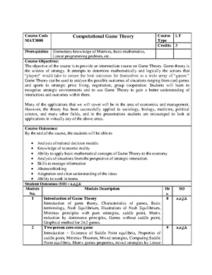 Steven Tadelis Sol - Solution Manual Game Theory: An Introduction Steve Tadelis January 31, 2013 ...
