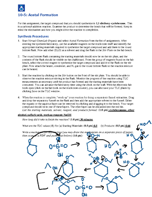 Synthesis of Azo Dye Experiment - Studocu