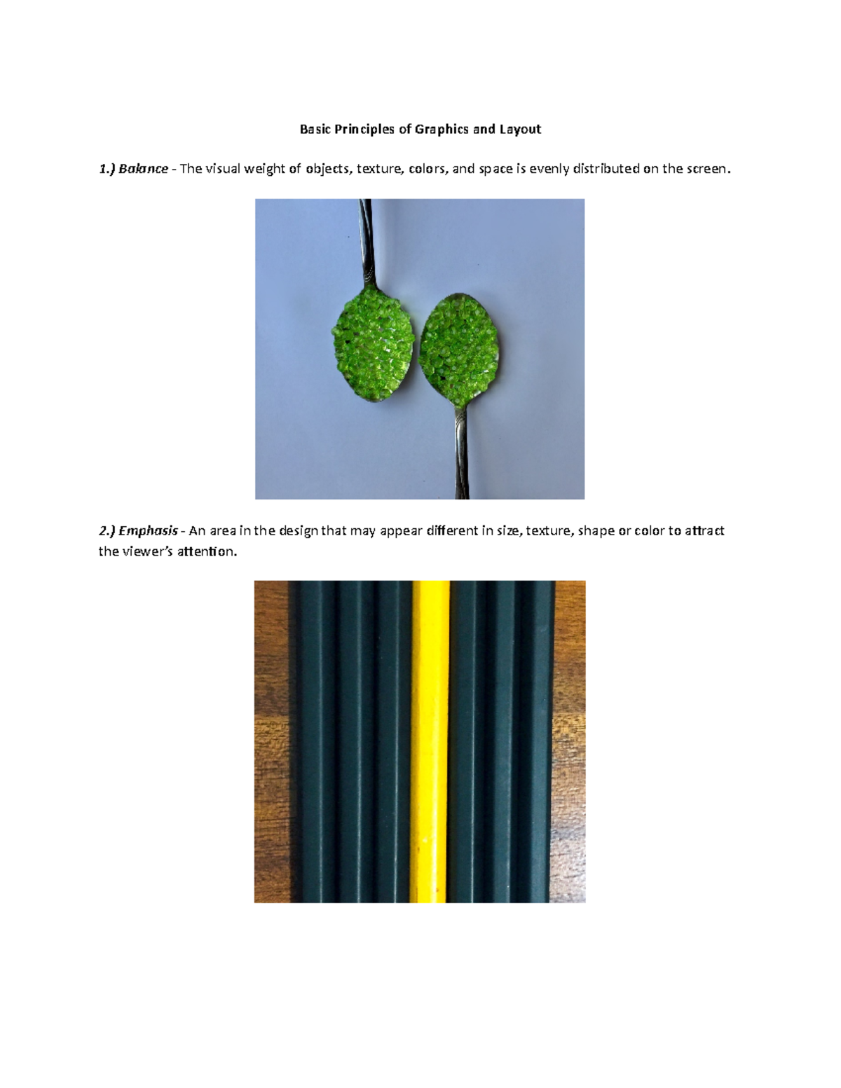 Empowerment Technology - Basic Principles of Graphics and Layout 1 ...