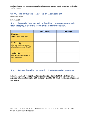 Module 5 WH Notes - Module 5 Study Guide Module 1 Exam Review Live ...