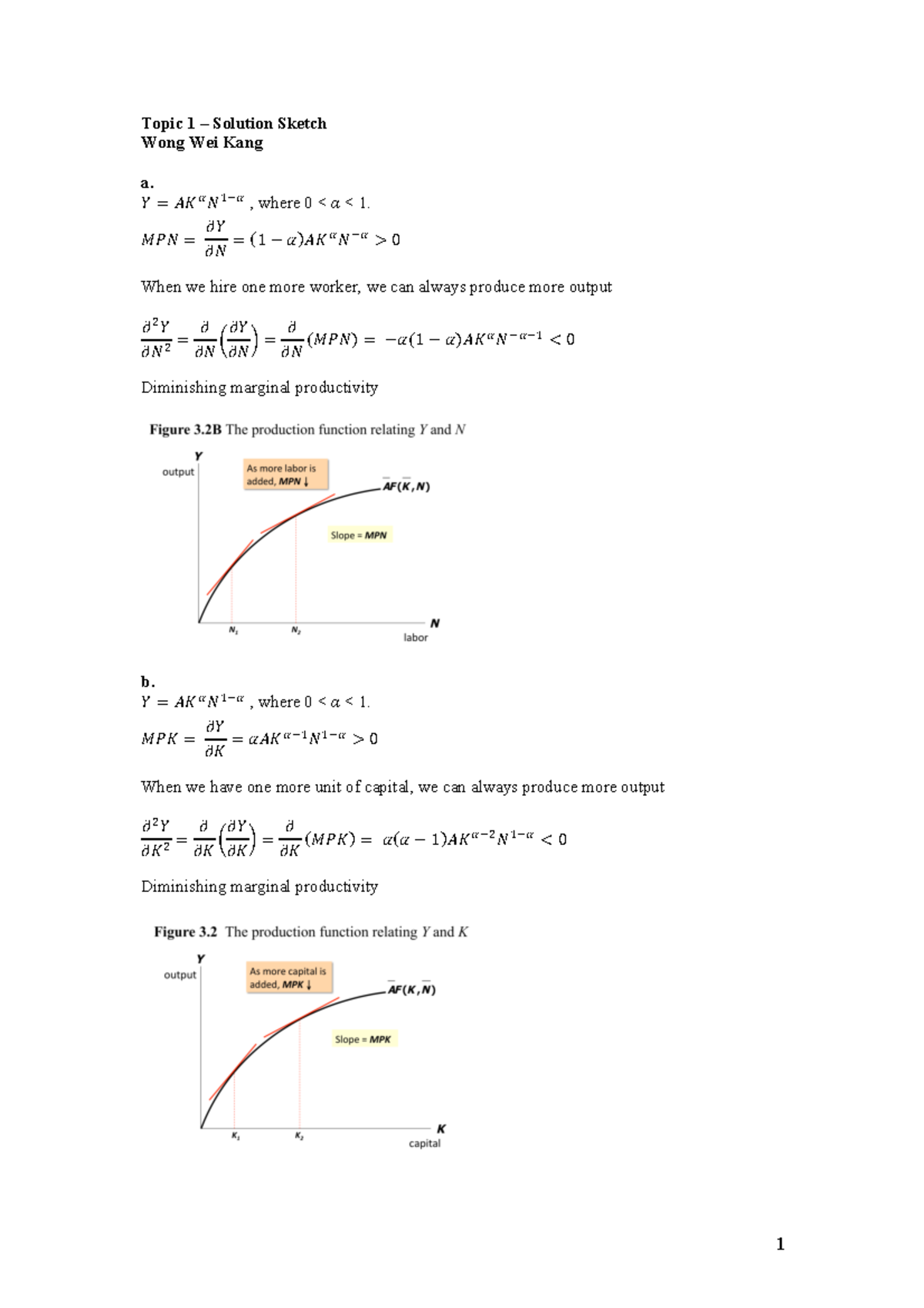 EC2102 Topic 1 – Solution Sketch - Topic 1 – Solution Sketch Wong Wei ...