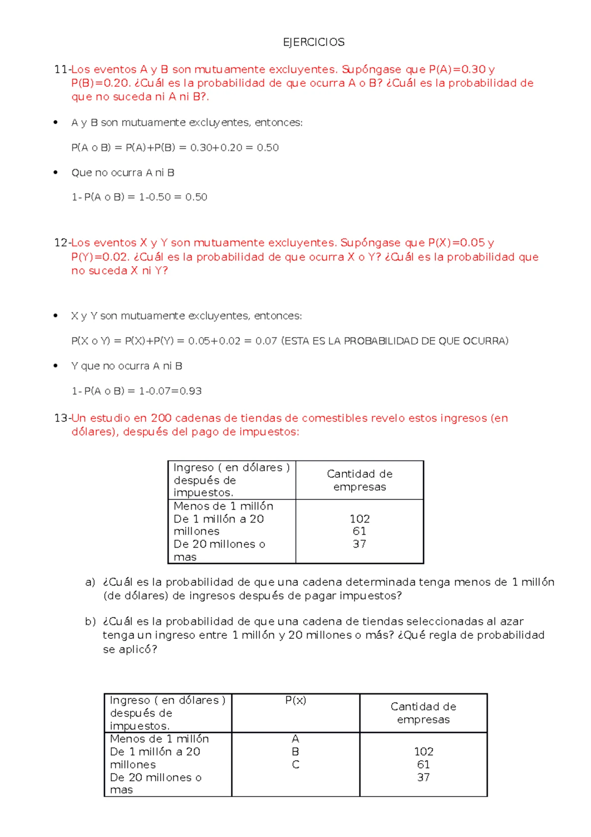 Ejercicios del 39 al 46 m - Ejercicios del 39 al 46 Resuelva las ...