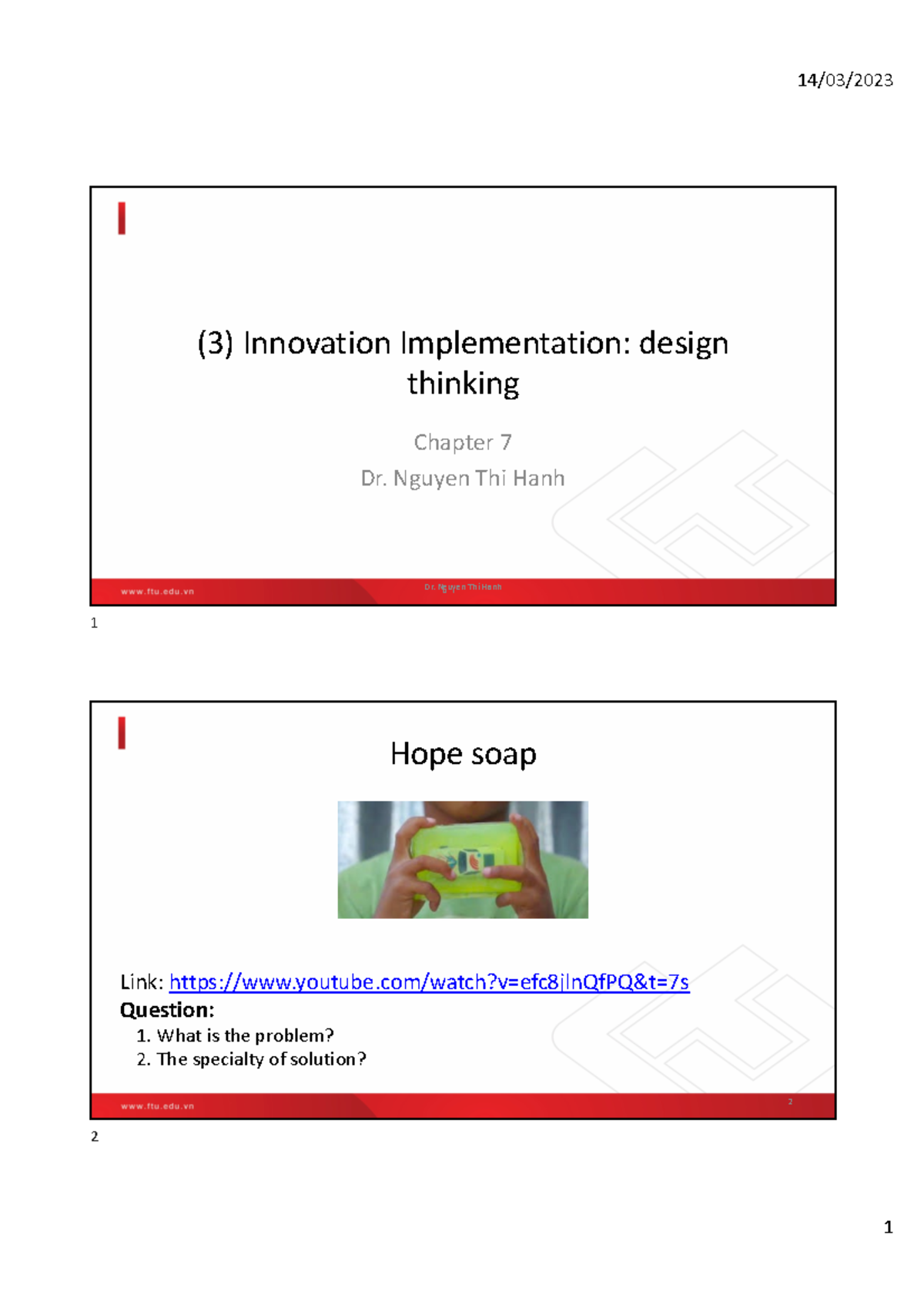 7. implement innovation - design thinking - (3) Innovation ...