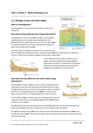 GCSE Geography Revision Notes - Cold Environments - Sep 2019 - Unit 1 ...