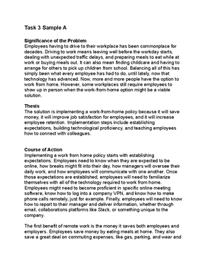 D270 Task 2 - Task 2 - RHM2: Planning and Conducting Research Amber ...