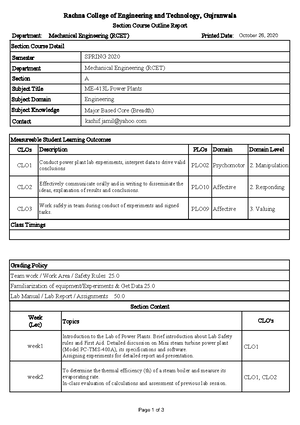FEA Course folder - fea work assignment - RACHNA COLLEGE OF ENGINEERING ...
