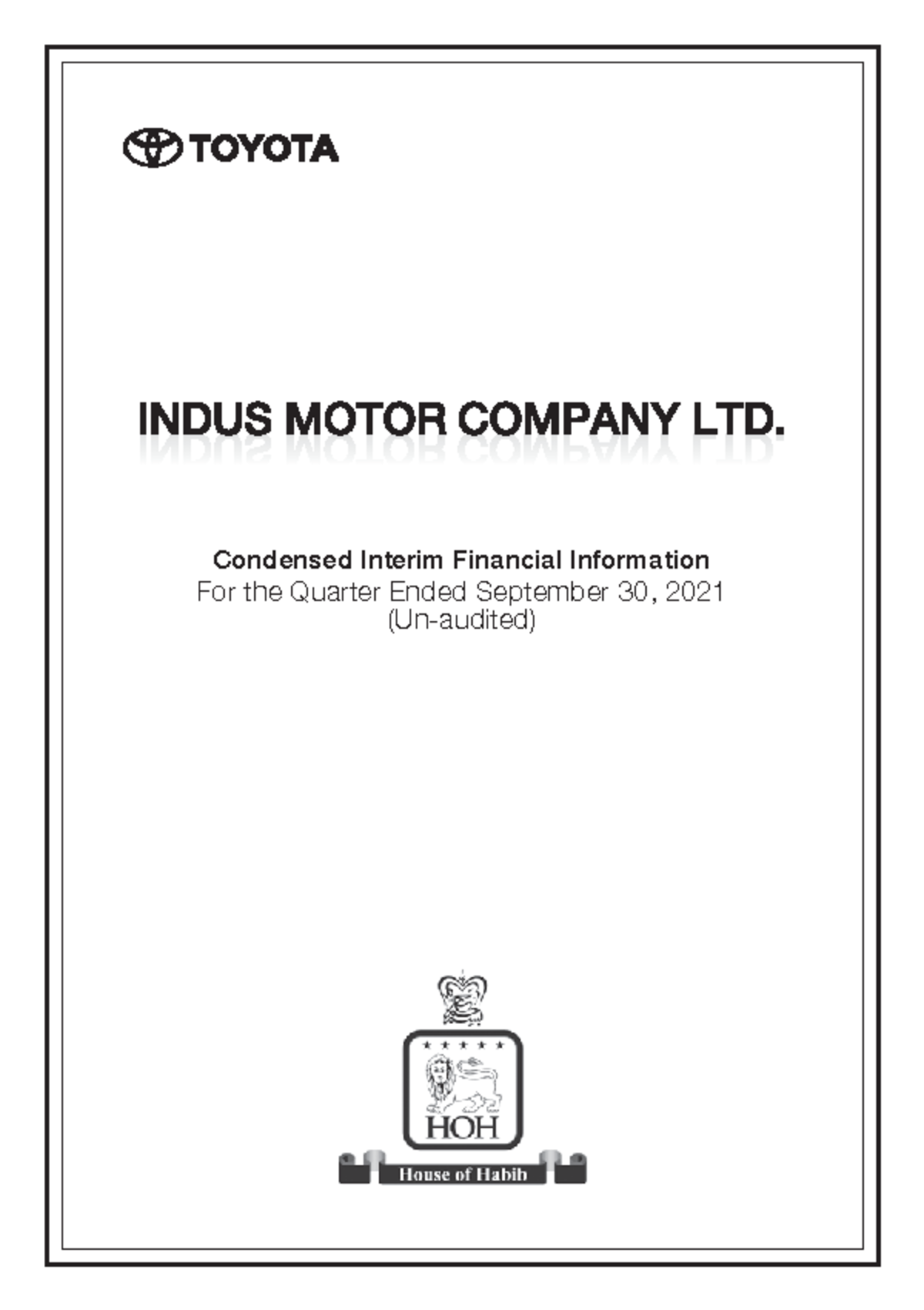 IMC Financial Statements 1Q 2021 28 10 2021 - Condensed Interim ...
