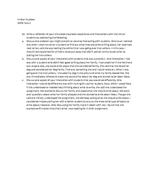 D091 Task 2 - Task 2 - Direct Instruction Lesson Plan Template General ...