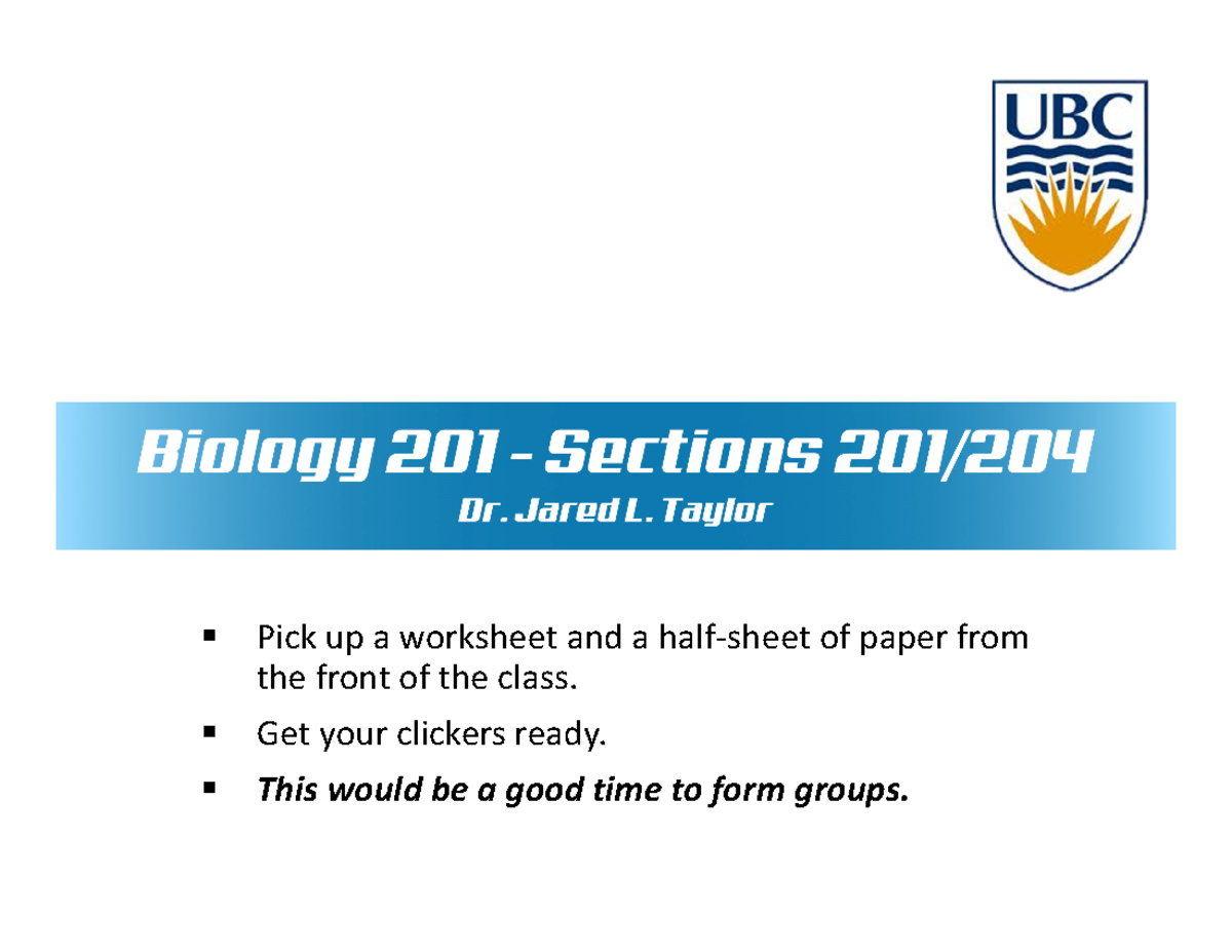Lecture 22 - Intro to Energy Transfer - Pick up a worksheet and a half ...
